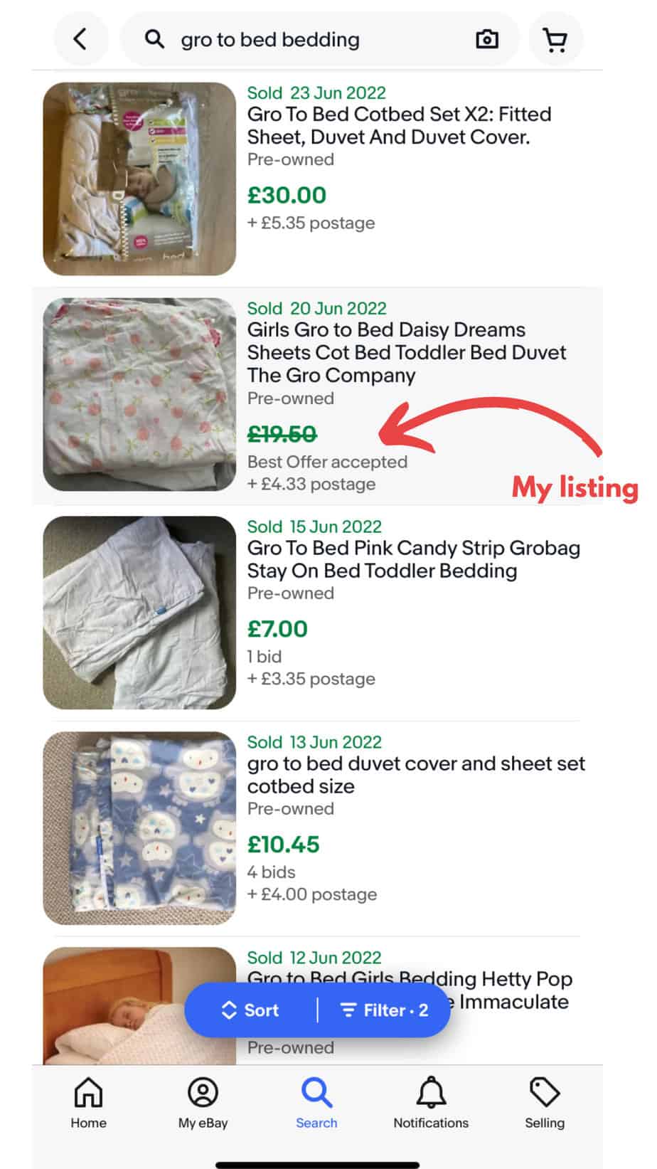 How to Search Sold Listings on eBay - Skinny Spending