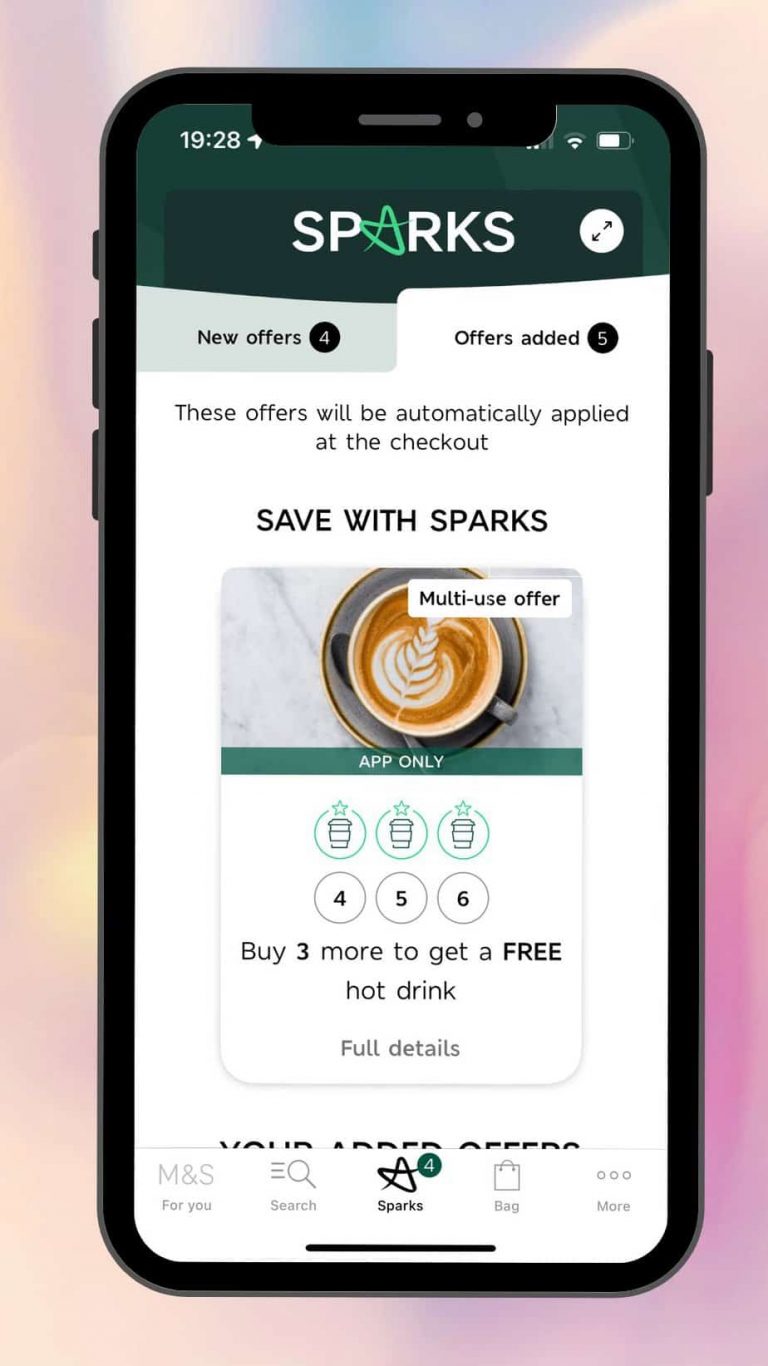 M&S Sparks Card: Rewards, Offers and Benefits - Skinny Spending