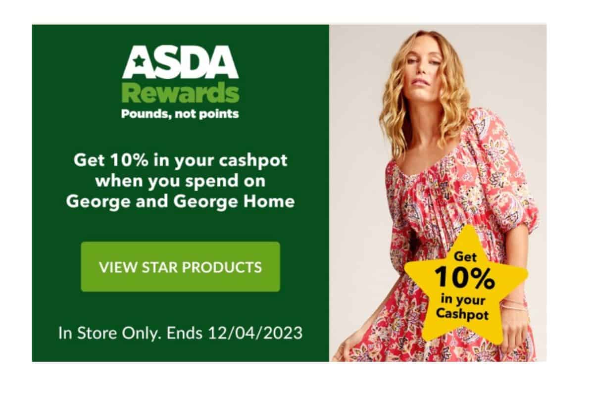 Asda George Sale Dates 2023: 25% off clothing - Skinny Spending