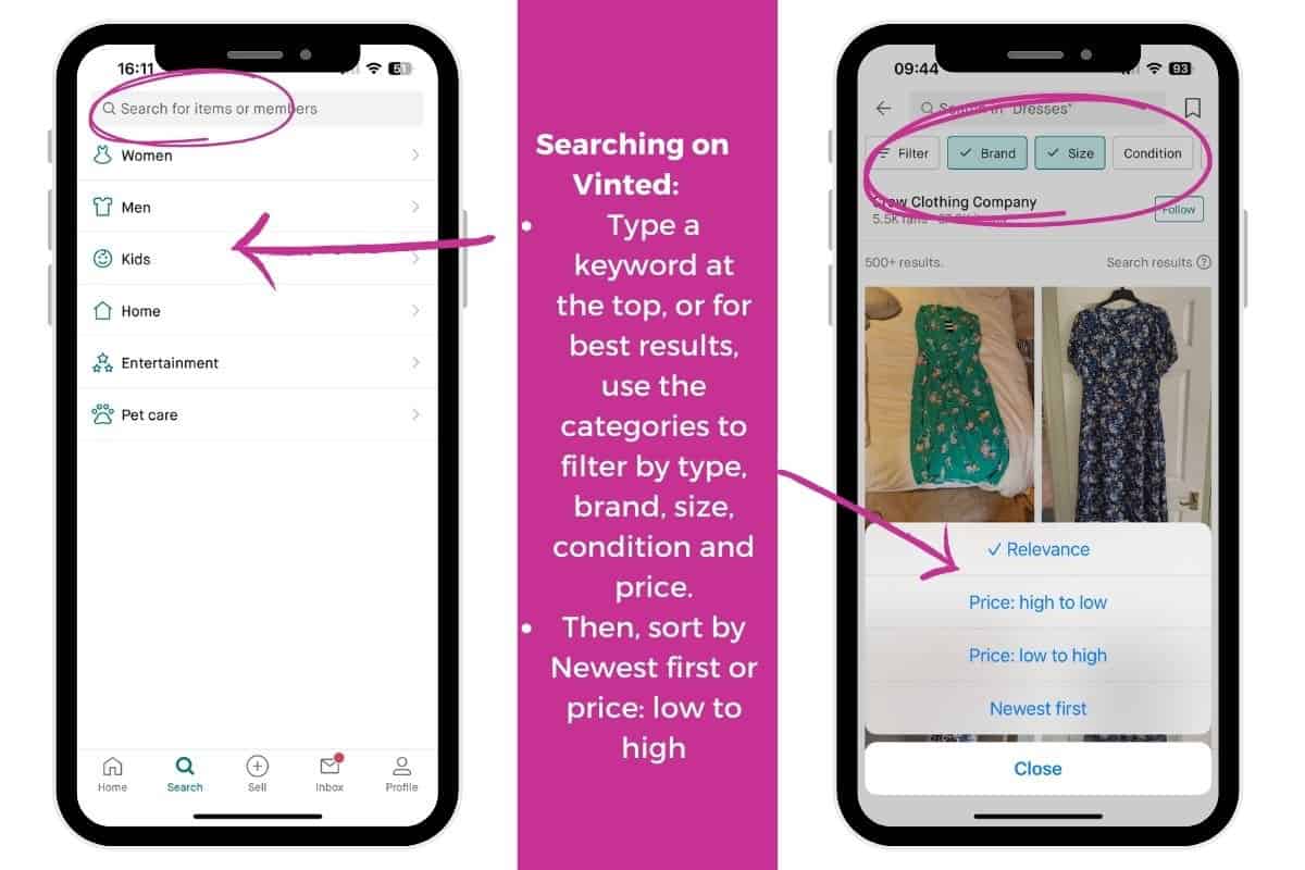 How to buy on Vinted to find the best bargains - Skinny Spending